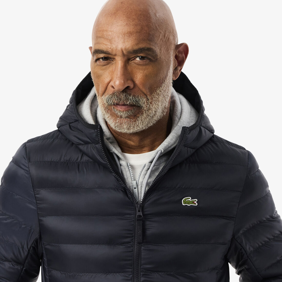 Buy Water Repellent Hood Quilted Puffed Jacket | Lacoste EG